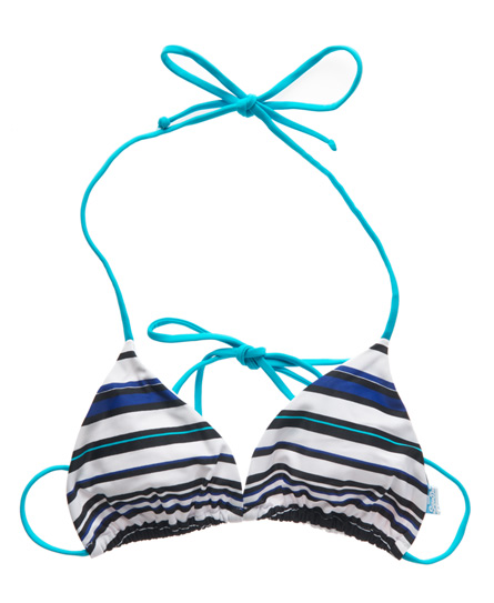 Tanga Stripe Bikini Top | Kandu